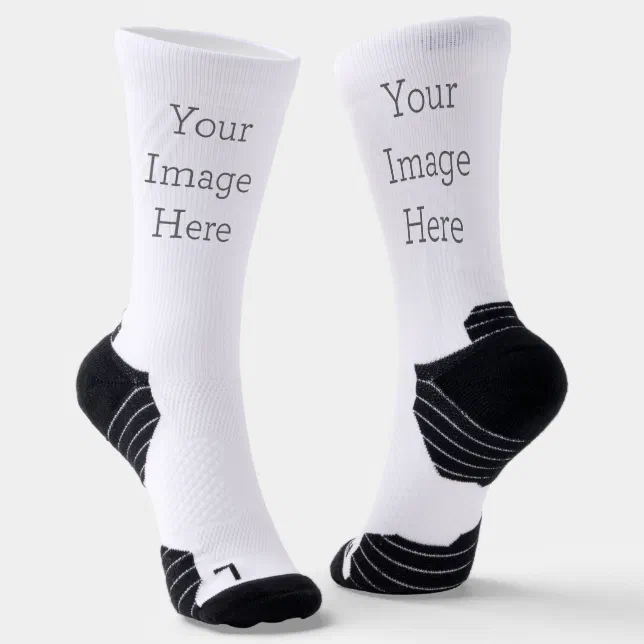 Create Your Own Athletic Crew Sock | Zazzle