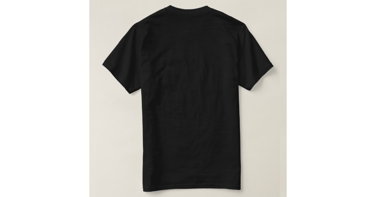 Create Your Own Back Printed T-Shirt | Zazzle