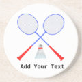 Create Your Own Badminton Player Coaster | Zazzle