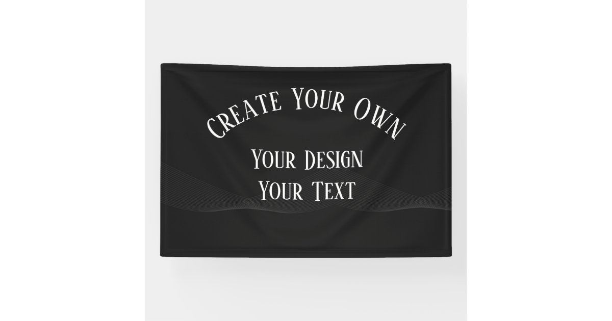 Create Your Own Banner | Zazzle