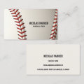 Create Your Own Baseball Business Card | Zazzle