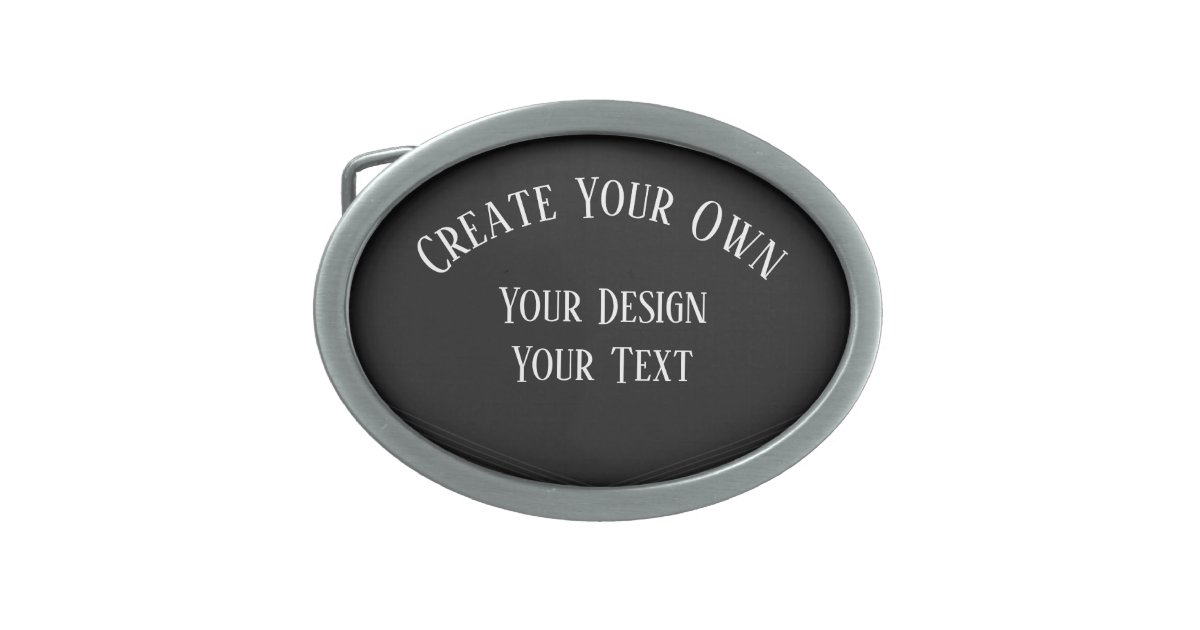 Create Your Own Belt Buckle | Zazzle