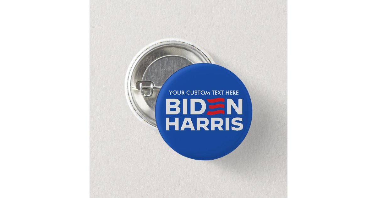 Create Your Own Biden Harris 2024 Button | Zazzle