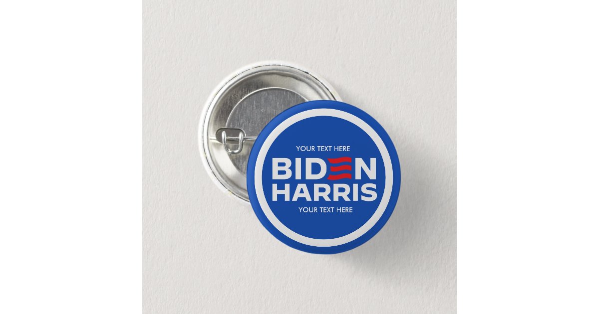 Create Your Own Biden Harris 2024 Button | Zazzle