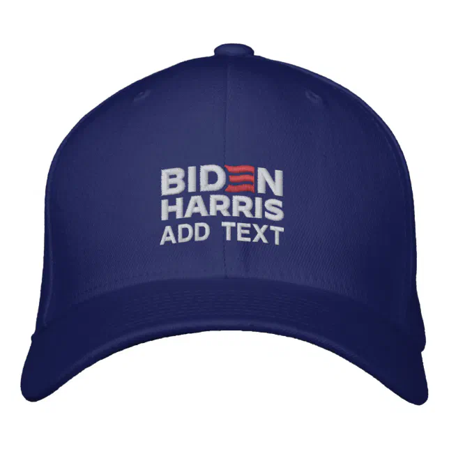 Create Your Own Biden Harris 2024 Embroidered Baseball Cap | Zazzle