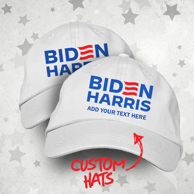 Create Your Own Biden Harris 2024 Trucker Hat | Zazzle