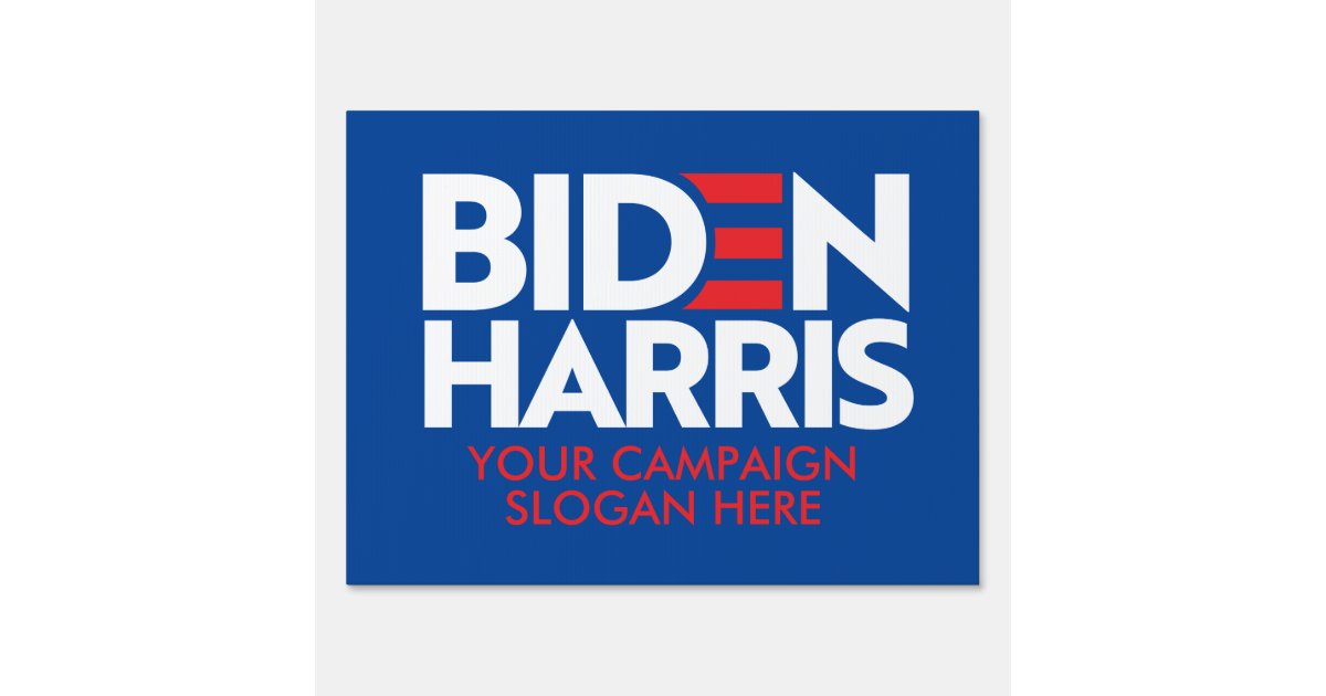 Create Your Own Biden Harris Sign | Zazzle