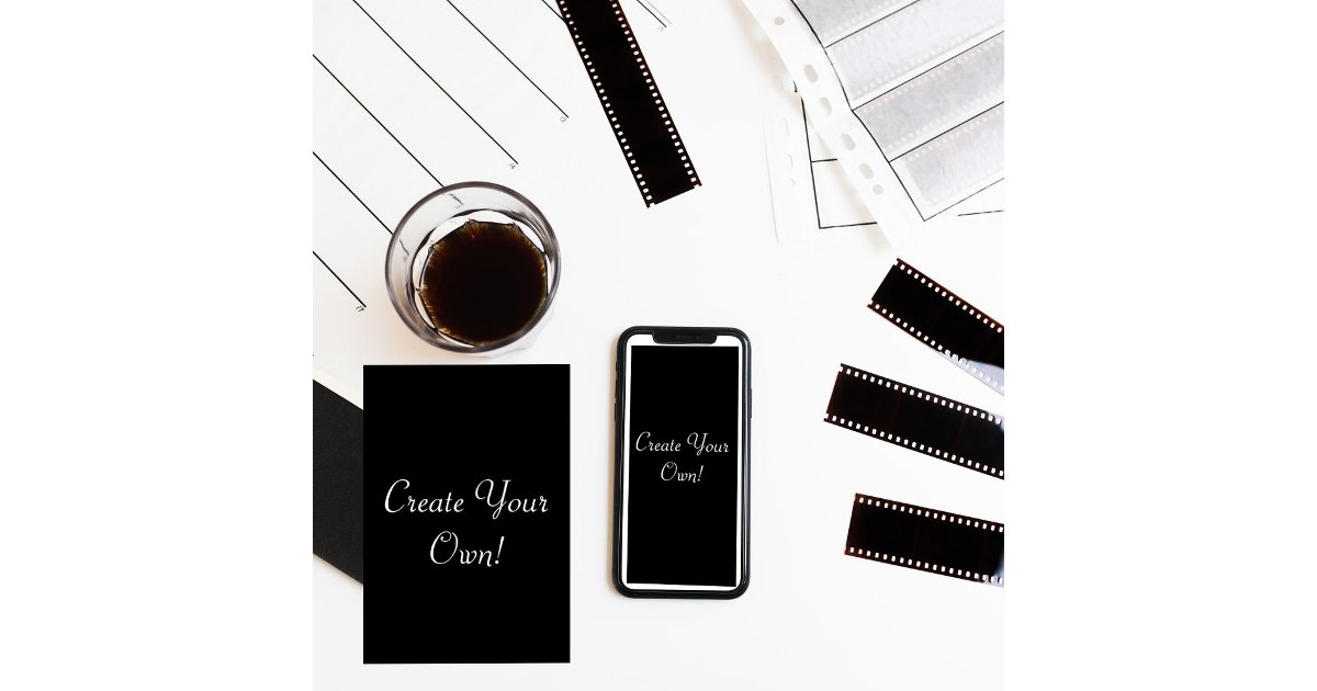 Create Your Own Black Card | Zazzle