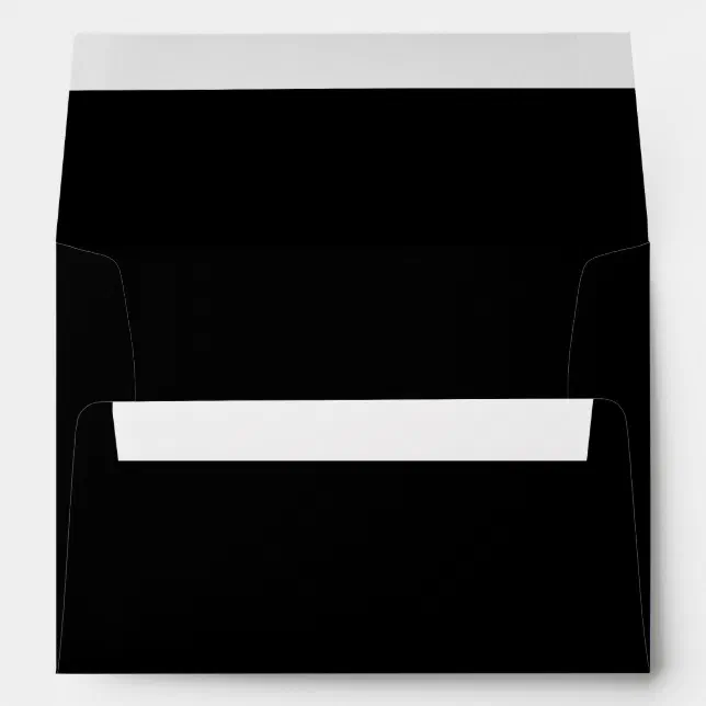 Create Your Own - Black Envelope | Zazzle