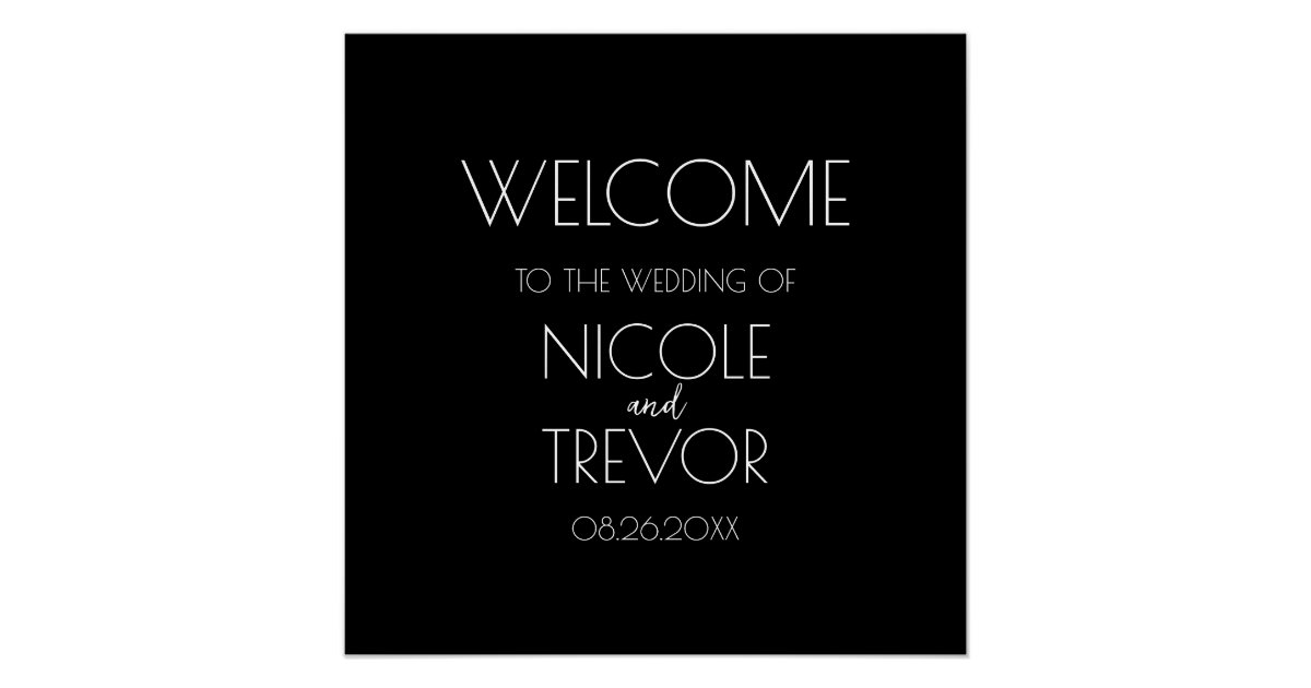 Create Your Own - Black Poster | Zazzle