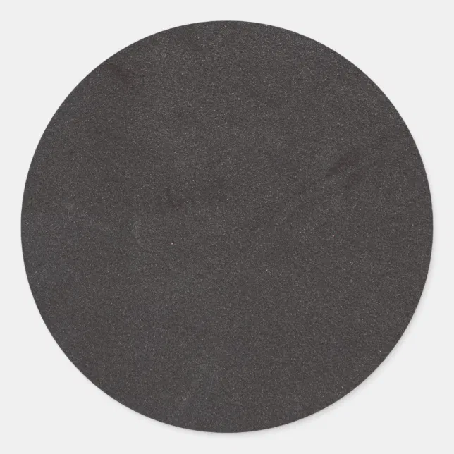 Create Your Own Black Velvet Classic Round Sticker | Zazzle