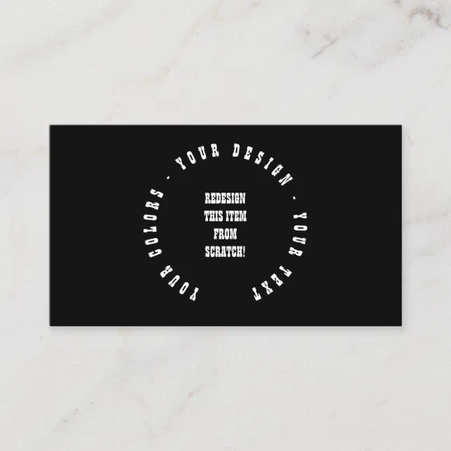 Create Your Own Business Card | Zazzle