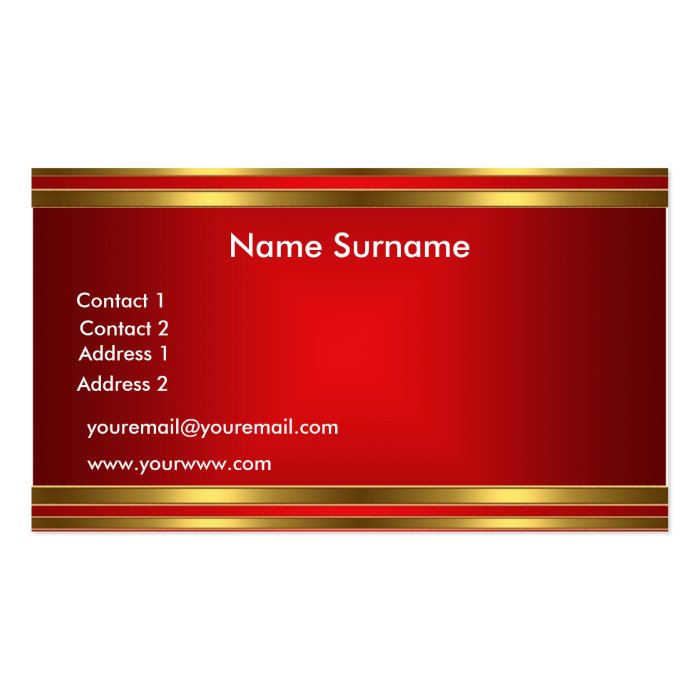 Customize Your Own Business Cards