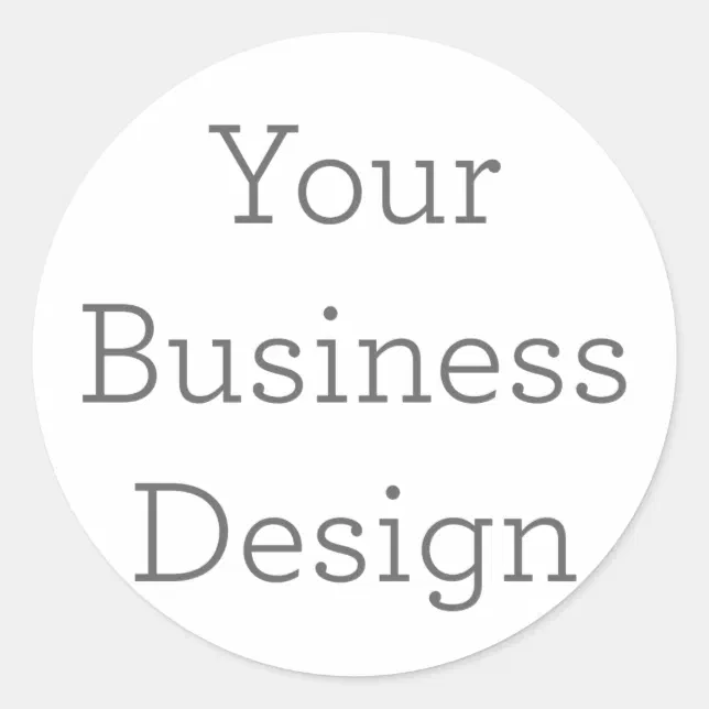 Create Your Own Business Design Sticker | Zazzle