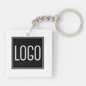 Create Your Own - Business Logo Keychain | Zazzle