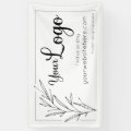 Create Your Own Business Sketch Branch Banner | Zazzle
