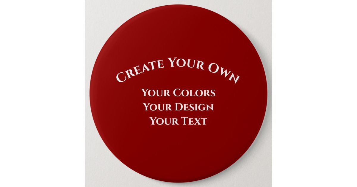 Create Your Own Button | Zazzle