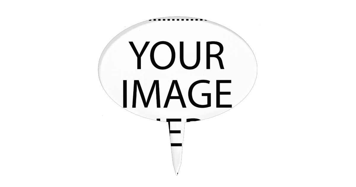 Create Your Own! Cake Topper | Zazzle