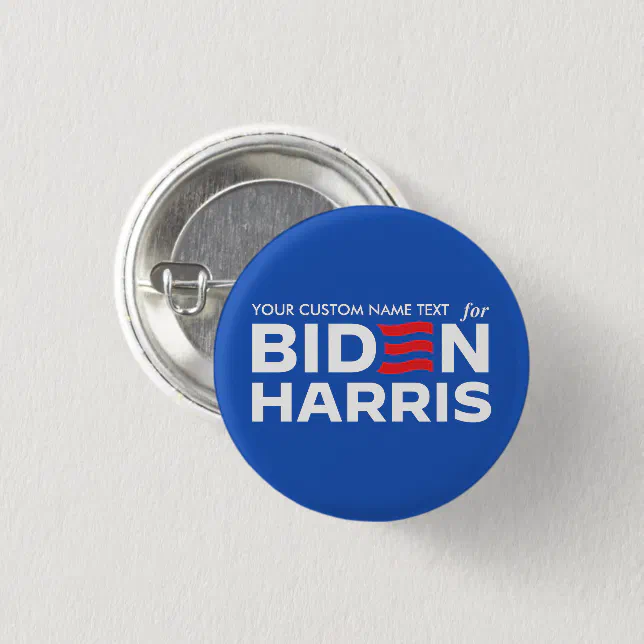 Create Your Own Campaign for Biden Harris 2024 Button | Zazzle