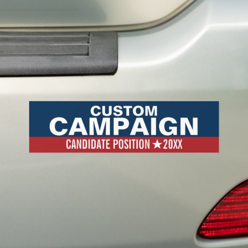 Create Your Own Campaign Gear Bumper Sticker | Zazzle