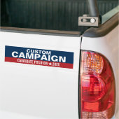 Create Your Own Campaign Gear Bumper Sticker | Zazzle