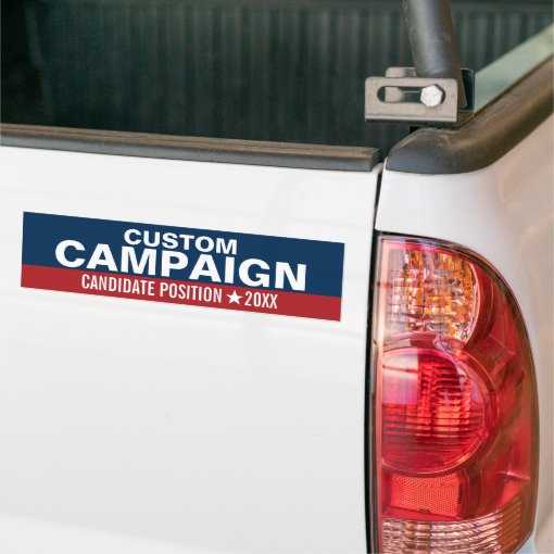 Create Your Own Campaign Gear Bumper Sticker | Zazzle
