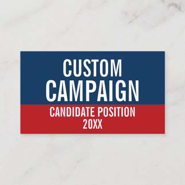 Create Your Own Campaign Gear Business Card | Zazzle