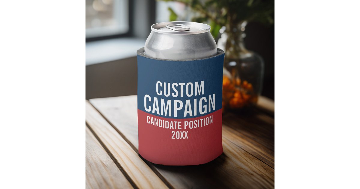 Create Your Own Campaign Gear Can Cooler | Zazzle