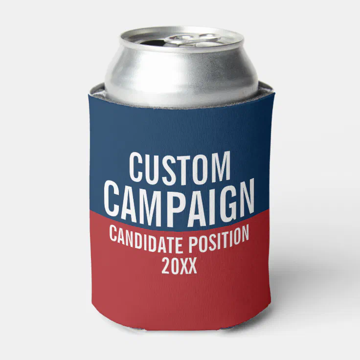 Create Your Own Campaign Gear Can Cooler | Zazzle