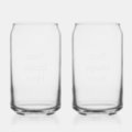 Create Your Own Can Glass Sets | Zazzle