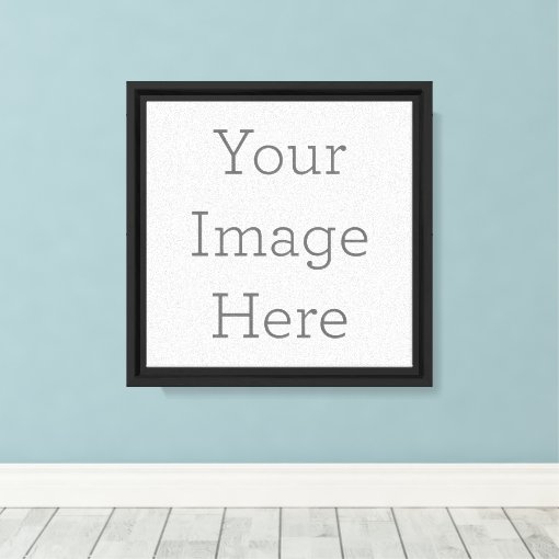 Create Your Own Canvas Print with Black Frame | Zazzle