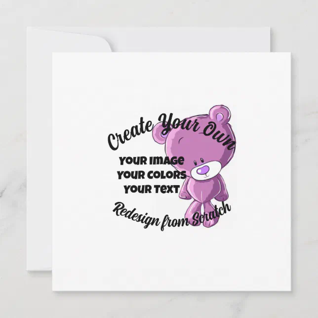Create Your Own! - Card | Zazzle