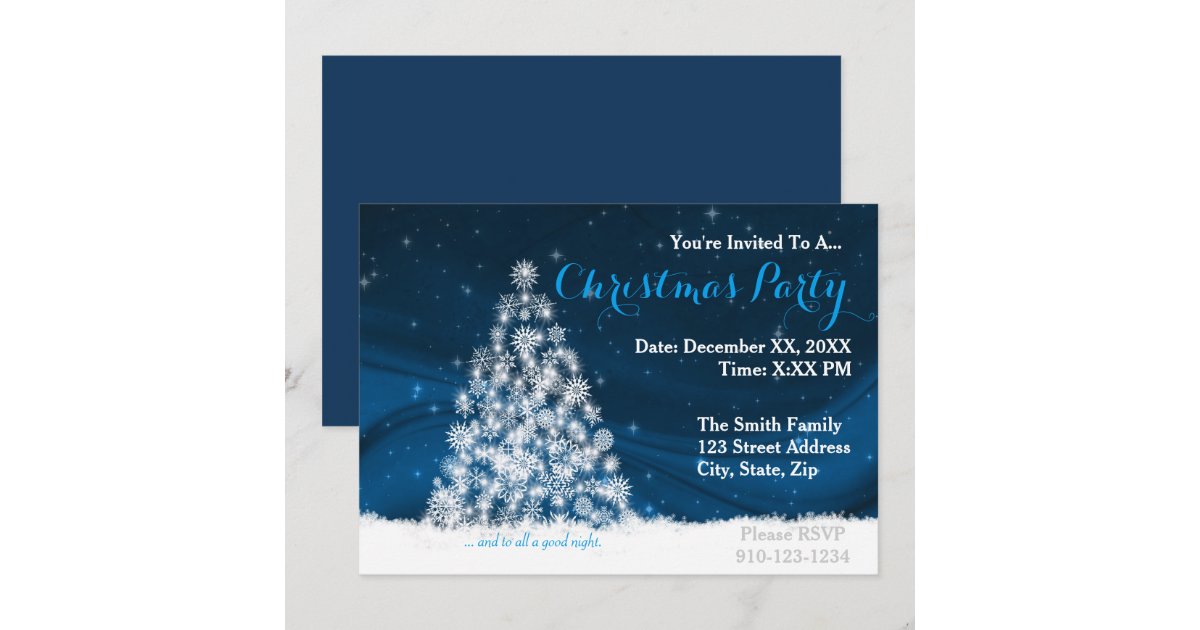 Create Your Own Christmas Party Invitation | Zazzle