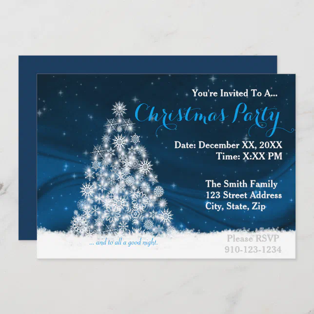 Create Your Own Christmas Party Invitation | Zazzle