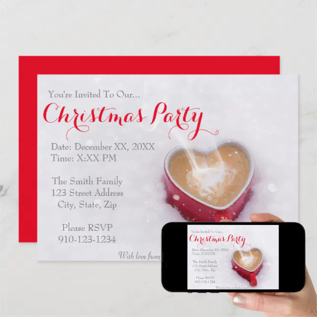 Create Your Own Christmas Party Invitation | Zazzle