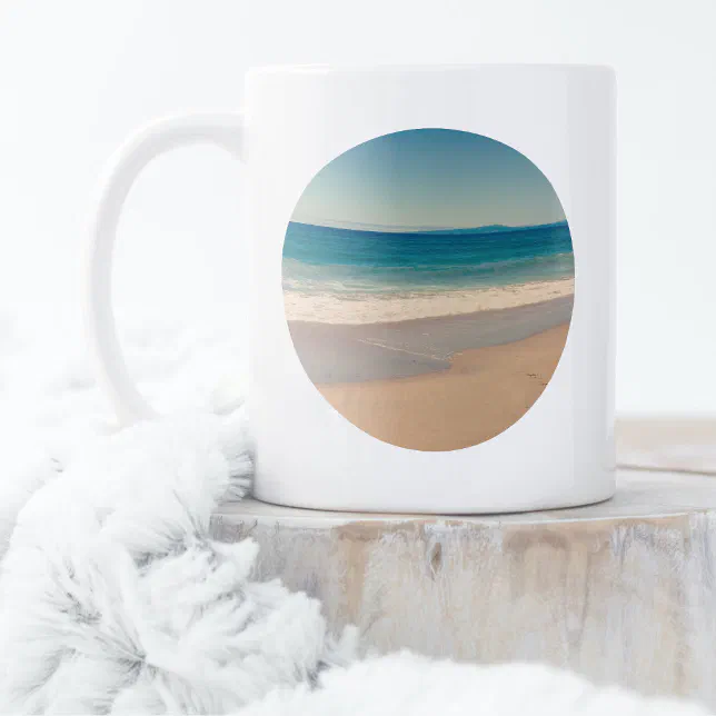 Create Your Own Circle Photo Coffee Mug | Zazzle