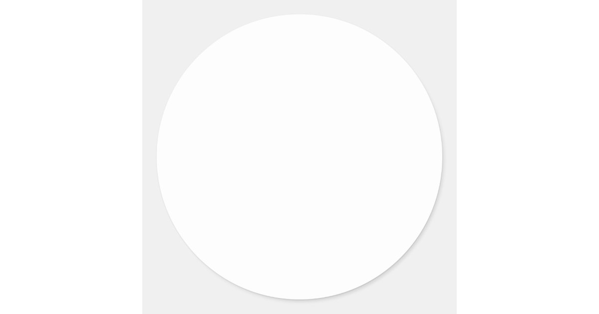 Create Your Own Classic Round Sticker | Zazzle Create Your Own Classic Round Sticker | Zazzle