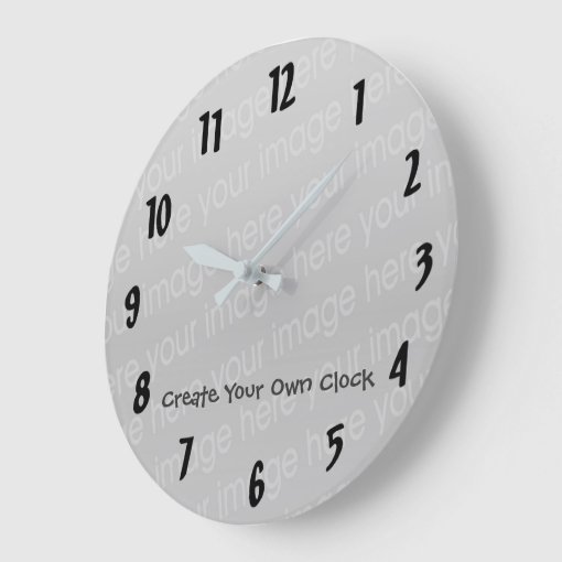 Create Your Own Clock - Style 5 | Zazzle