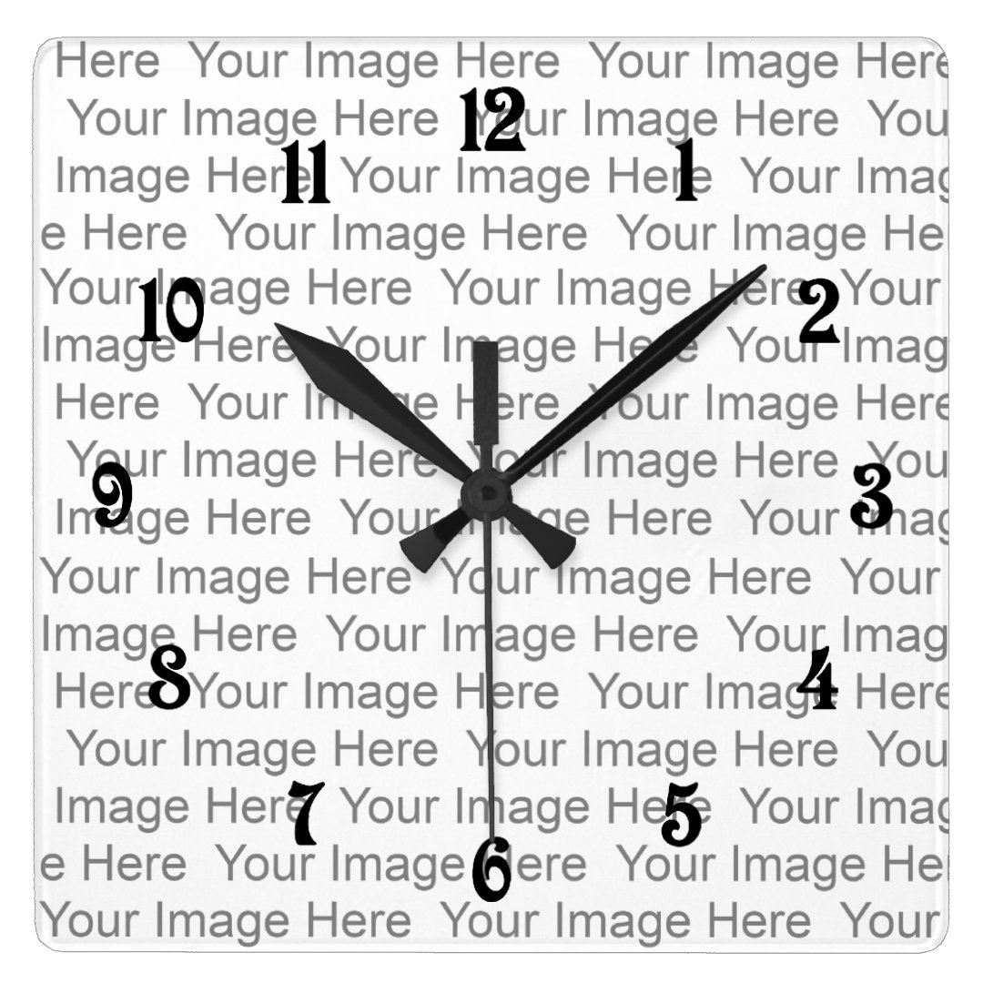 Create Your Own Clock With Numbers | Zazzle