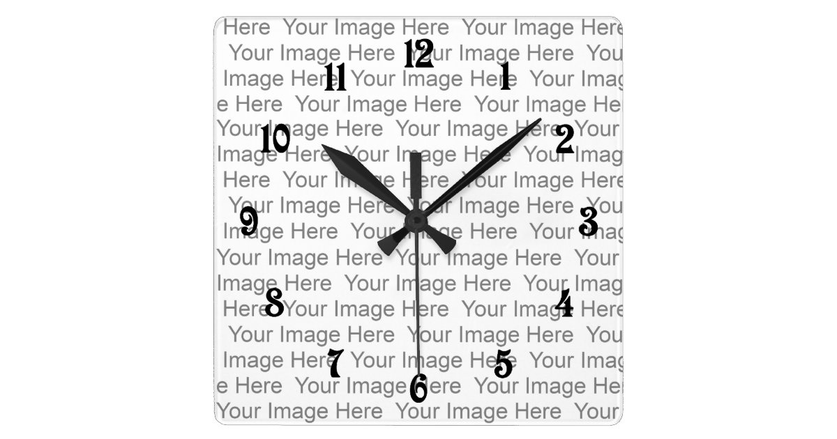 Create Your Own Clock With Numbers | Zazzle