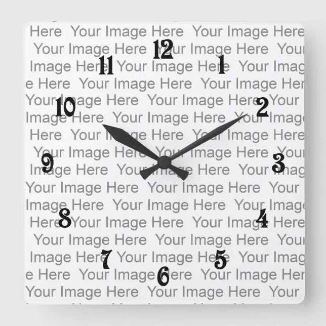Create Your Own Clock With Numbers | Zazzle