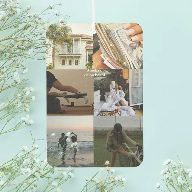 Create your own Collage Manifestation Air Freshener | Zazzle