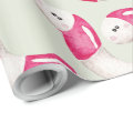 Create Your Own Color Choice Peppermint Worms Wrapping Paper | Zazzle