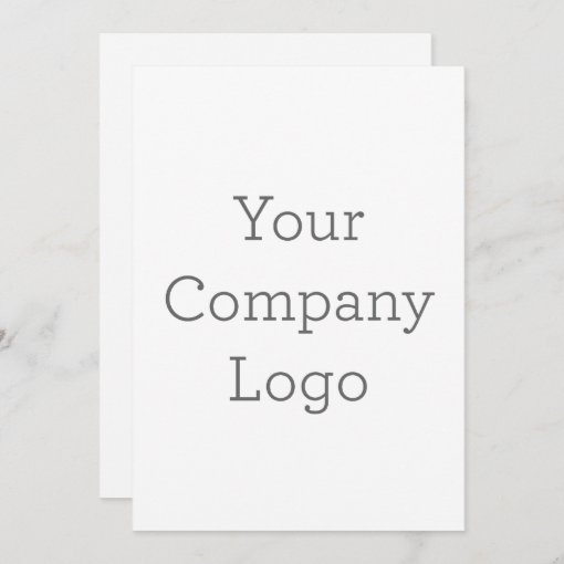 Create Your Own Company Logo Invitation | Zazzle