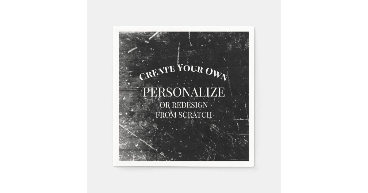 Create Your Own Completely Customized Napkins | Zazzle