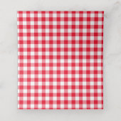 Create Your Own Country Gingham Place Card | Zazzle