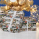 Create Your Own Custom 4 Photo Grid Wrapping Paper | Zazzle