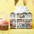 Create Your Own Custom 4 Photo Grid Wrapping Paper | Zazzle