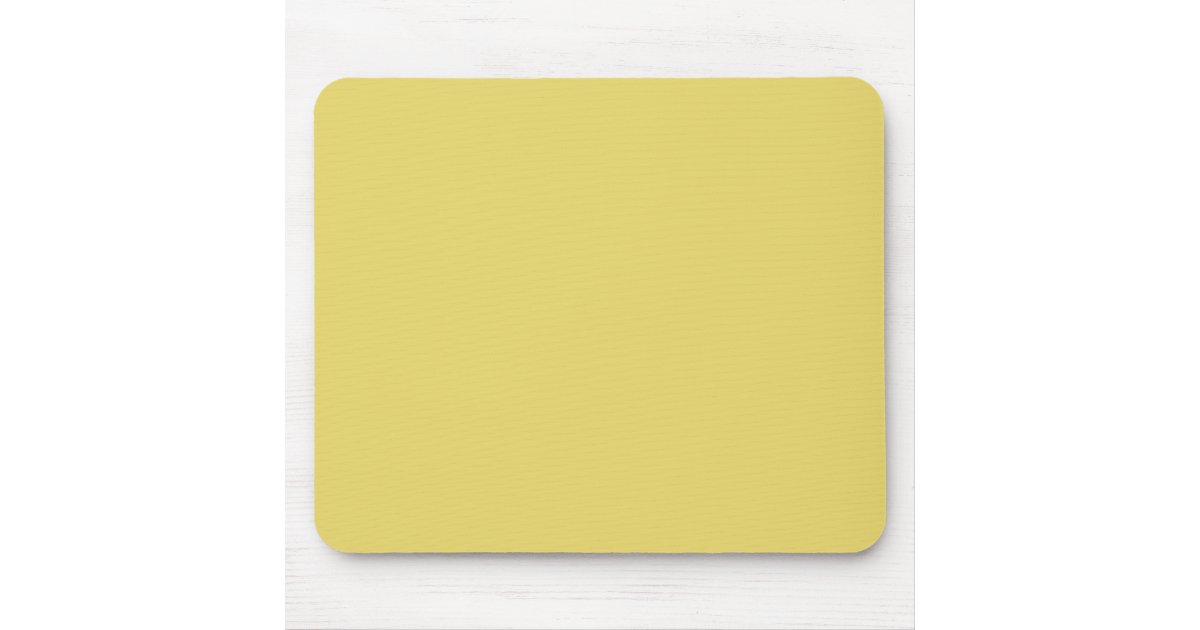 Create Your Own Custom Arylide Yellow Mouse Pad | Zazzle
