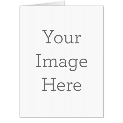 Create Your Own Custom Big Card, (18" x 24") Card | Zazzle